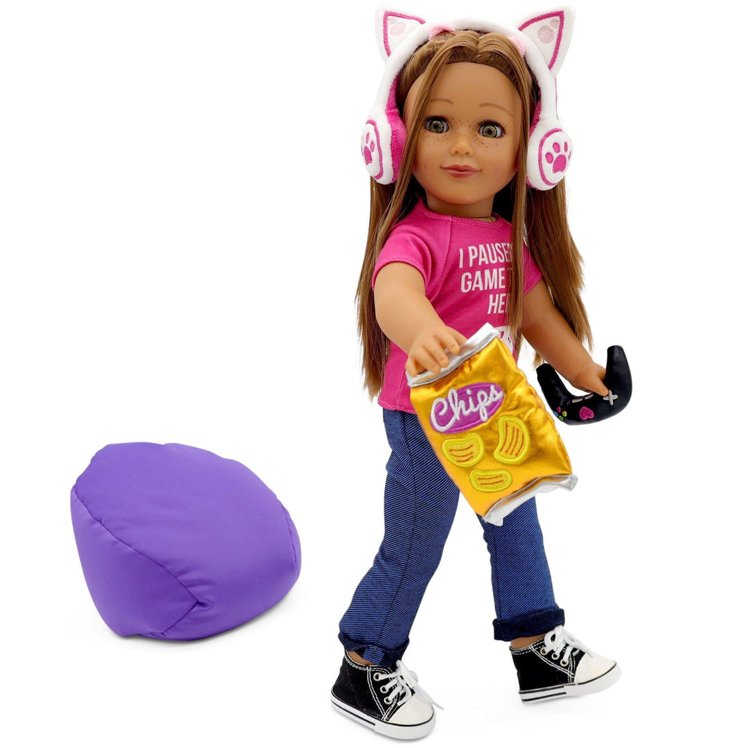 Gamer Girl Doll Outfit and Accessories for 18 Inch Dolls – Playtime by ...